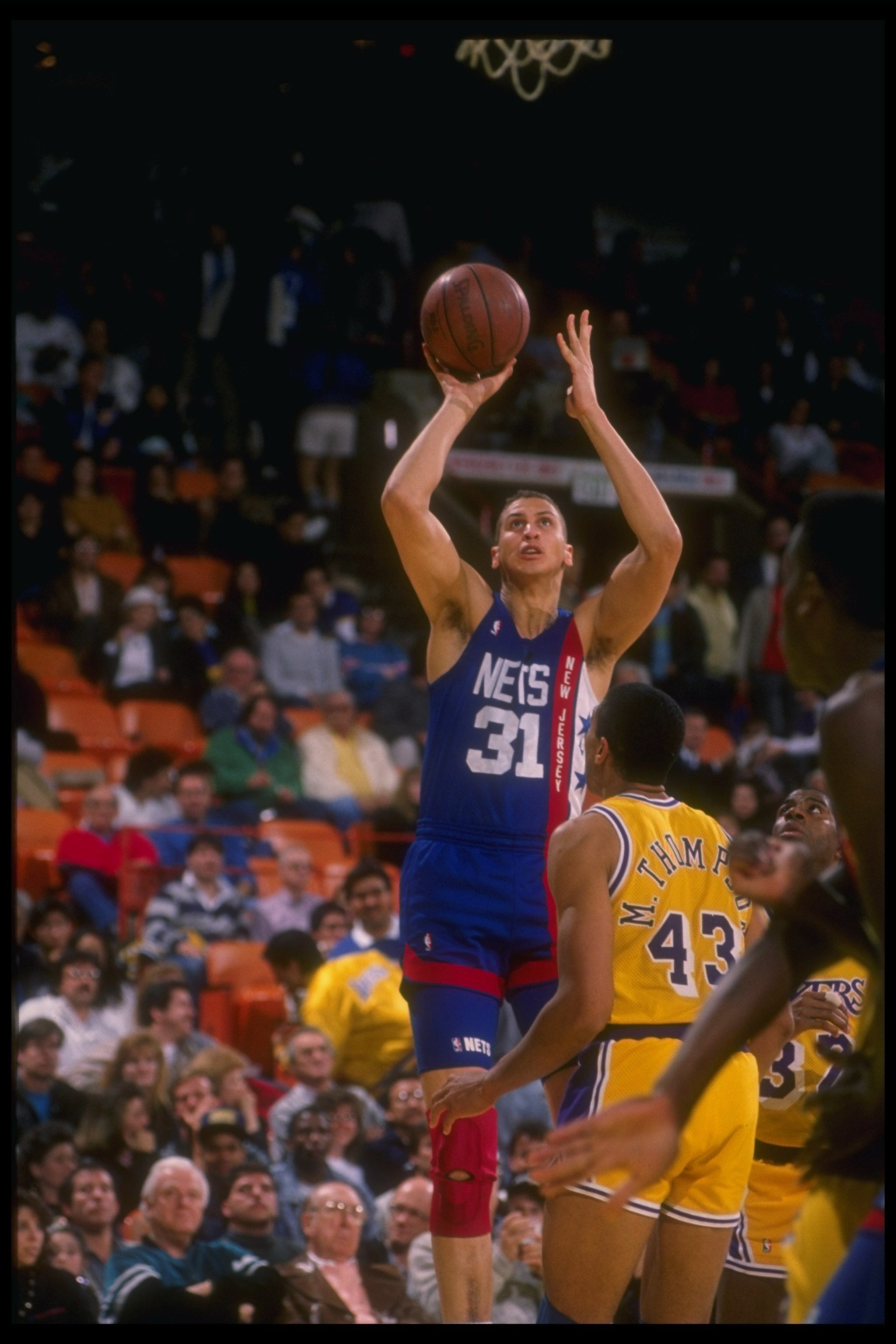 Brooklyn Nets jersey history No. 31 - Sam Bowie (1989-93)