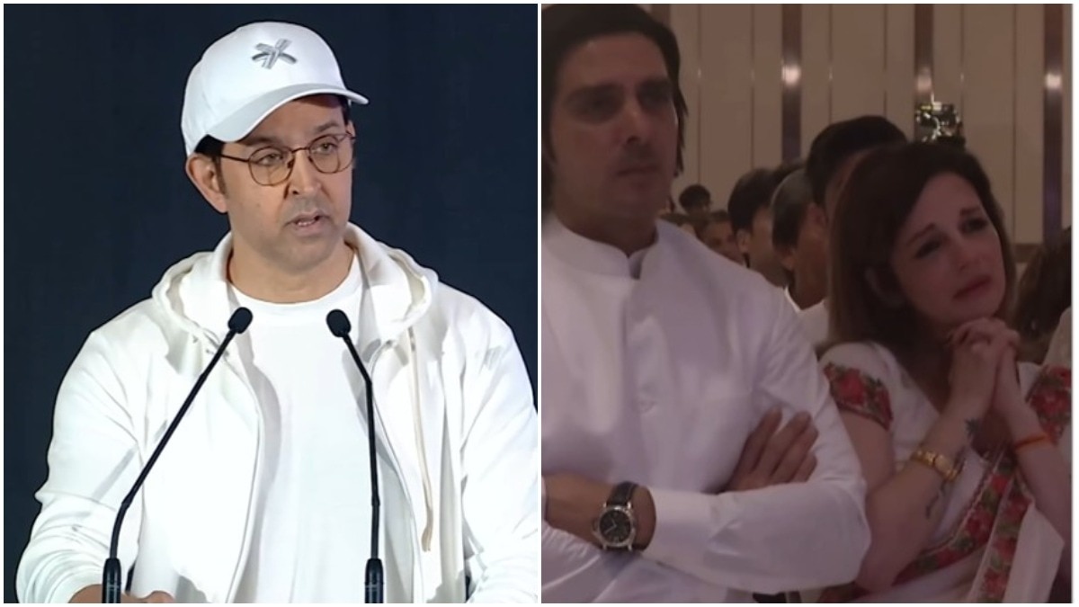 Hrithik Roshan honours Zarine Khan's legacy, Sussanne gets emotional at ...