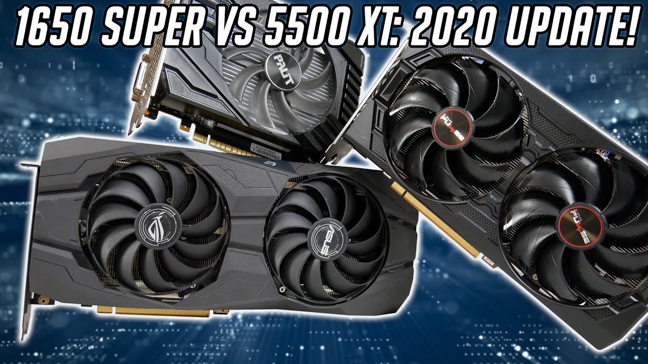 GTX 1650 Super vs RX 5500 XT: 1080p gaming in 2020!