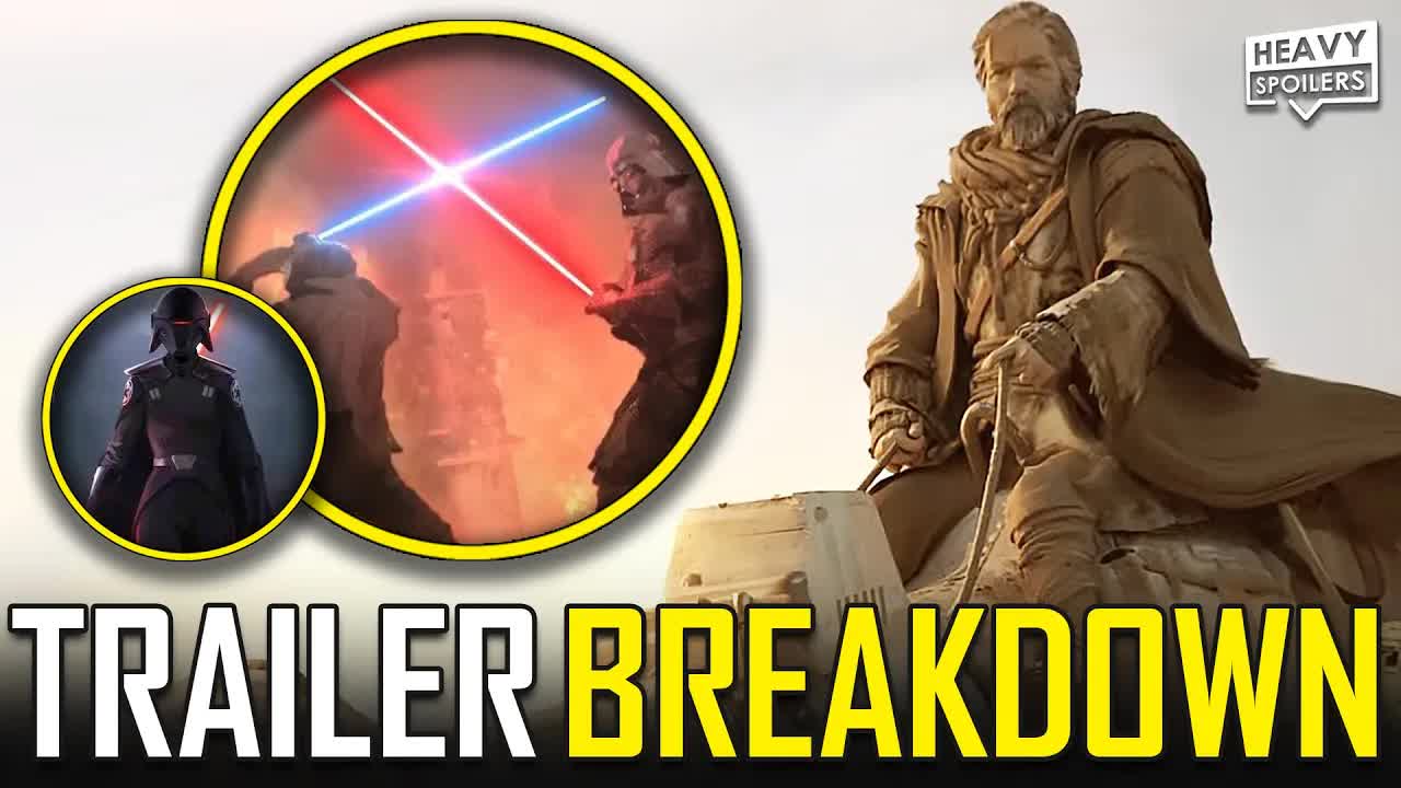 OBI WAN KENOBI Trailer Breakdown And Sizzle Reel Explained | Plot ...