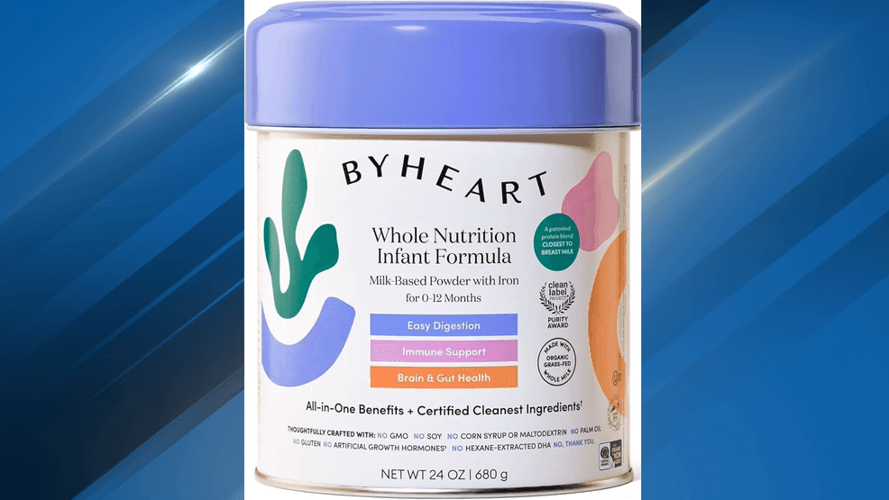 Potentially contaminated infant formula sold at Eureka Target