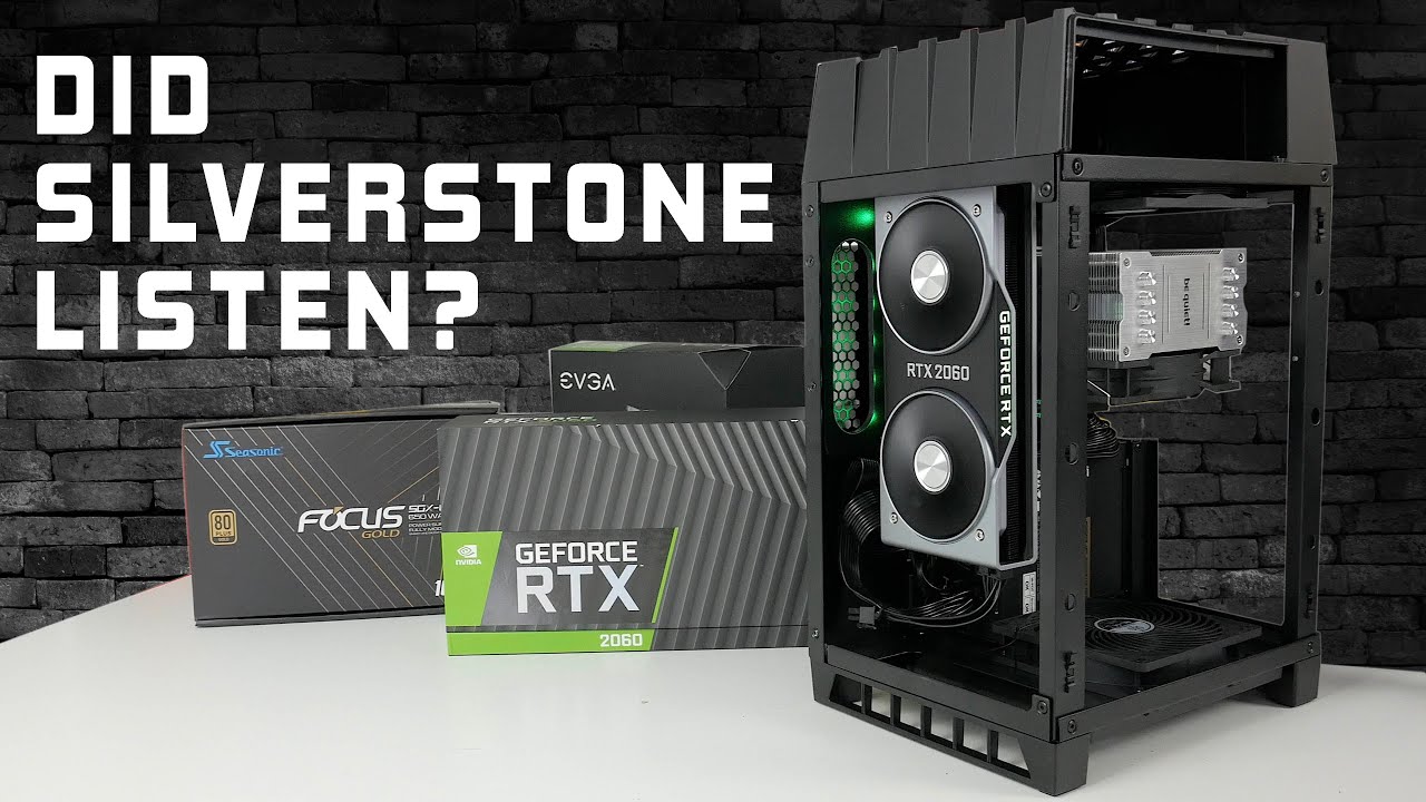 SilverStone LUCID LD03-AF review - Mini-ITX timelapse build!