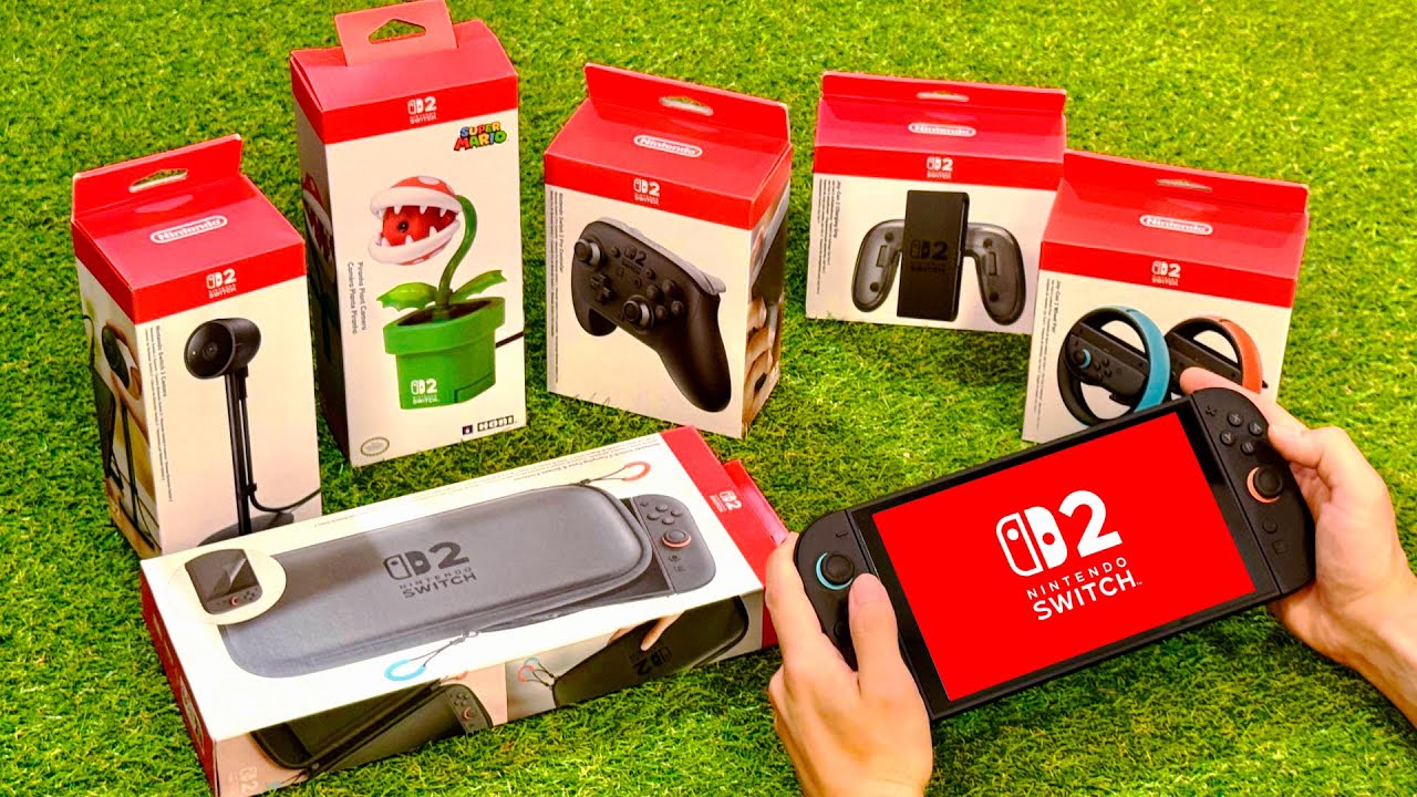 Mis Primeros Accesorios de Nintendo Switch 2 😍