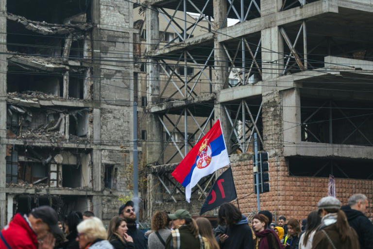 Manifestation à Belgrade contre un projet immobilier du gendre de Trump