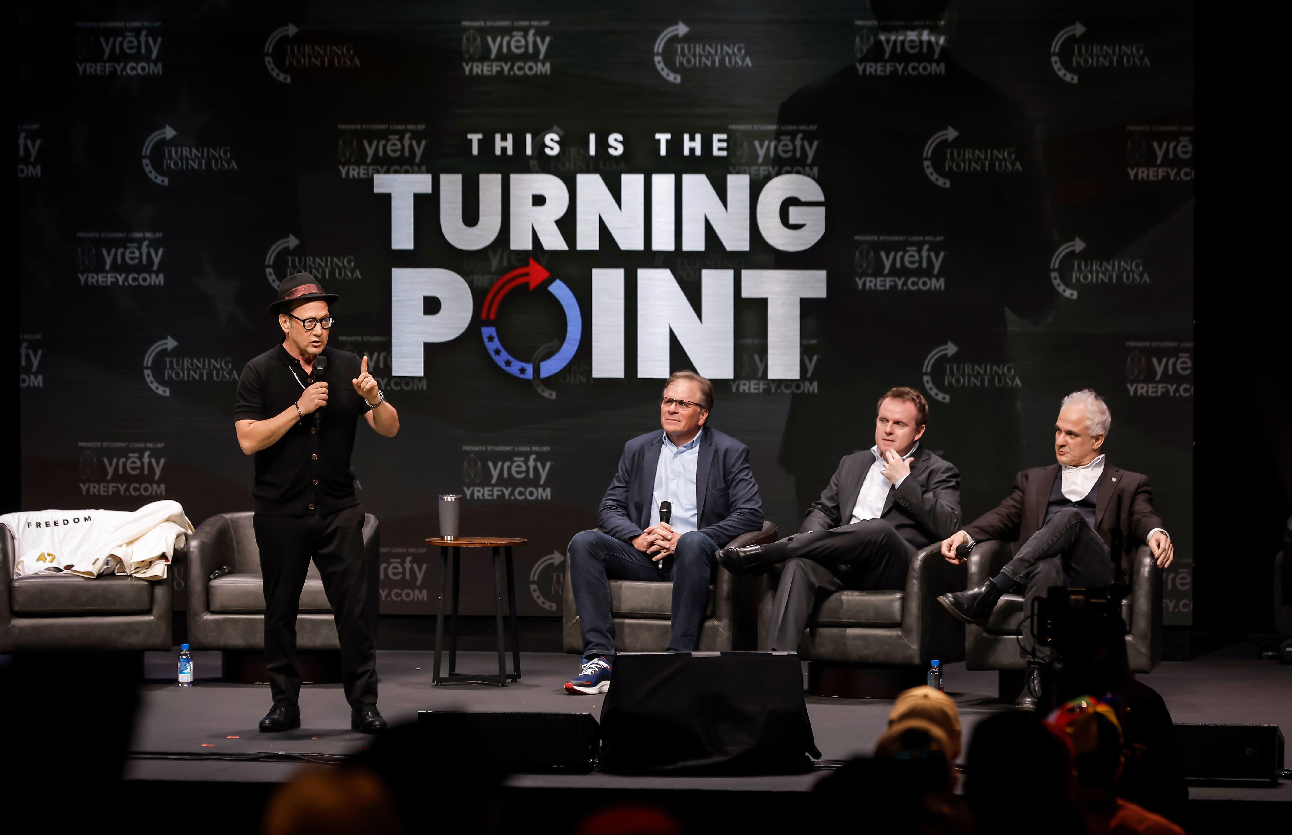 Chaos at Charlie Kirk’s Turning Point USA event in UC Berkeley after ...
