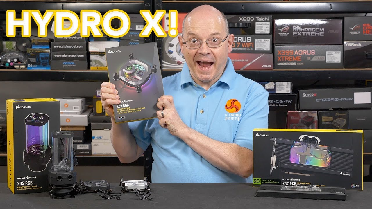 Corsair Hydro X preview - custom loop cooling from Corsair!