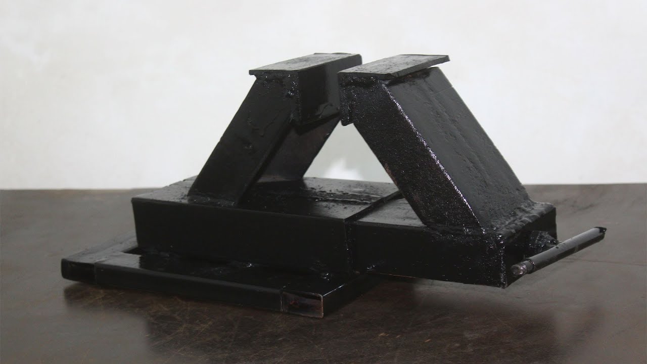 How to make a bench vise DIY