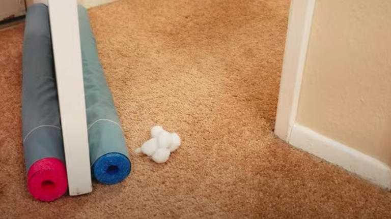 This Easy Pool Noodle Trick Can Help Keep Your Home Warm All Winter Long