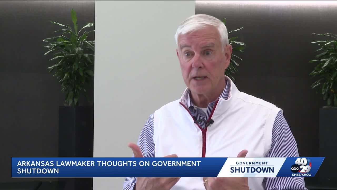 Rep. Steve Womack says Congress may end government shutdown this week