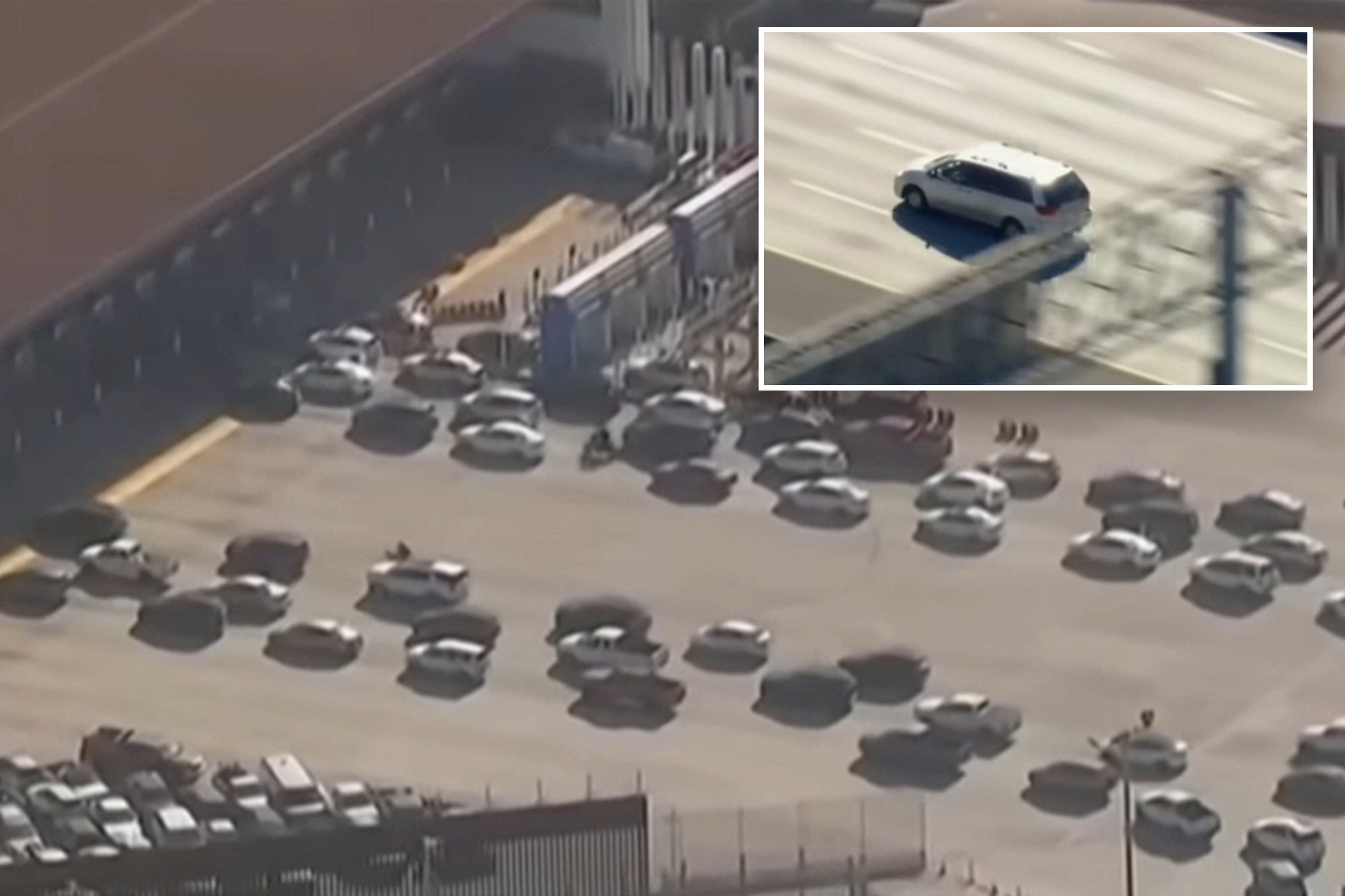 Woman evades police in 180-mile, high-speed car chase from California ...