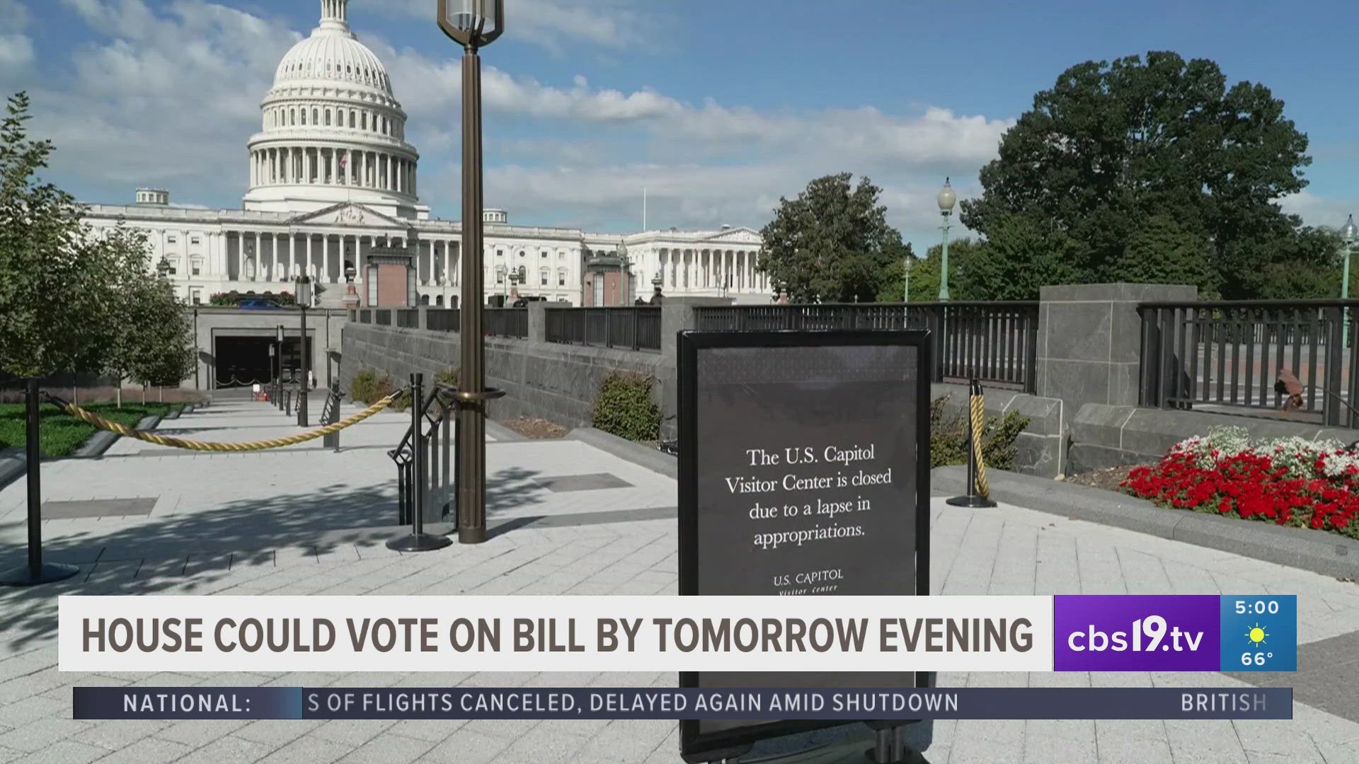U.S House could vote on government funding bill as early as Wednesday ...