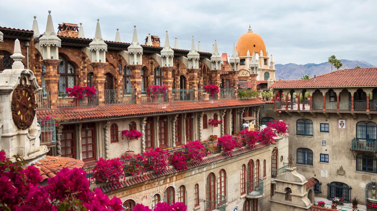 One Of America's Most Historic Hotels Is A Lavish Mission-Style Palace ...