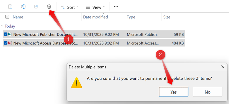 How to permanently delete files without sending them to the Recycle Bin ...