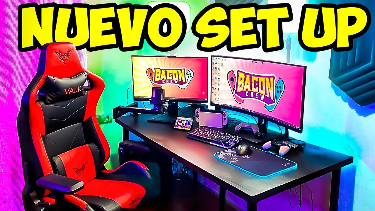 Así es el nuevo set up de Ray Bacon (en su nueva casa) 😎👌 Tour 2022 set ...