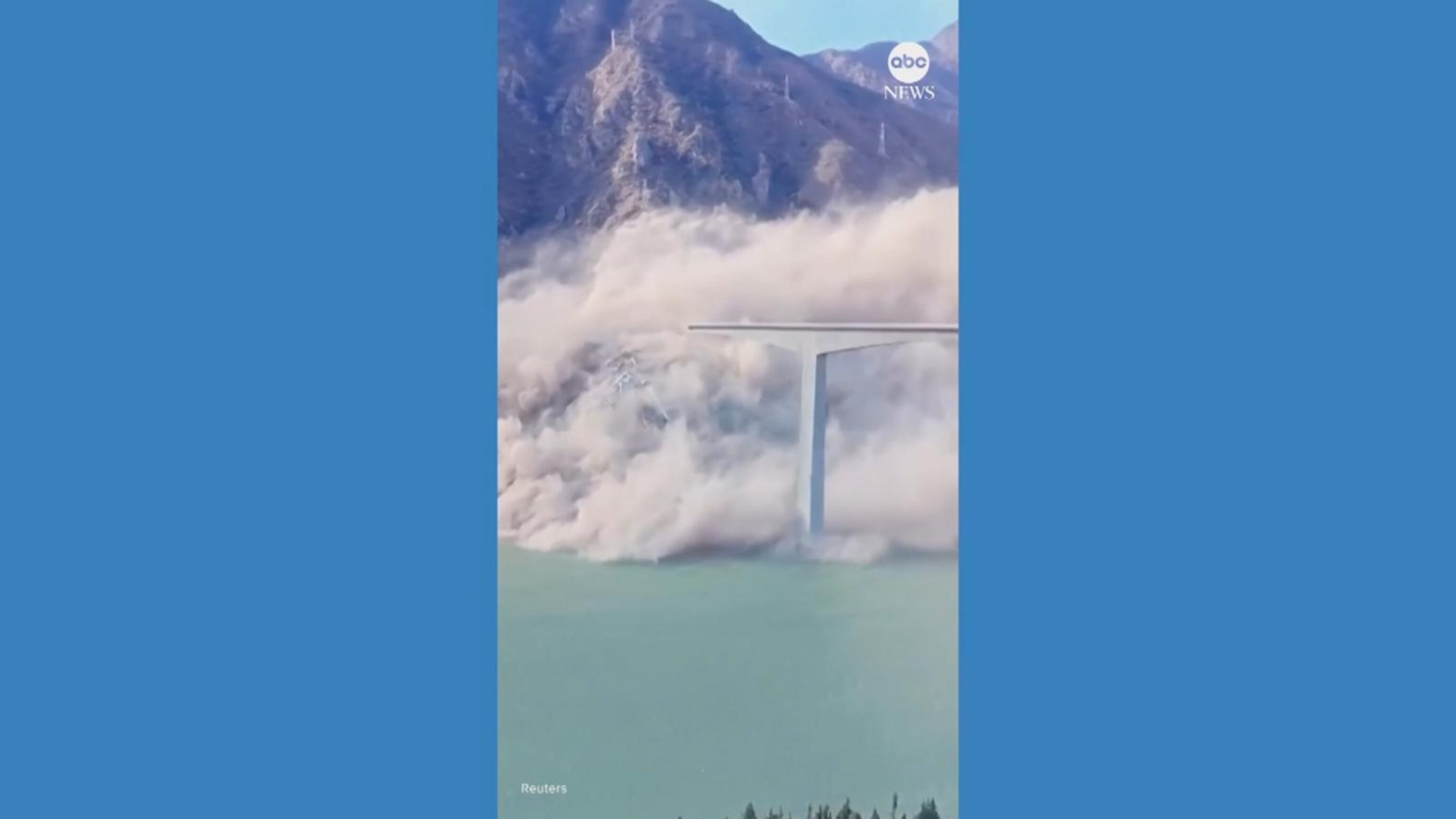 Chinese Hongqi bridge collapses months after opening