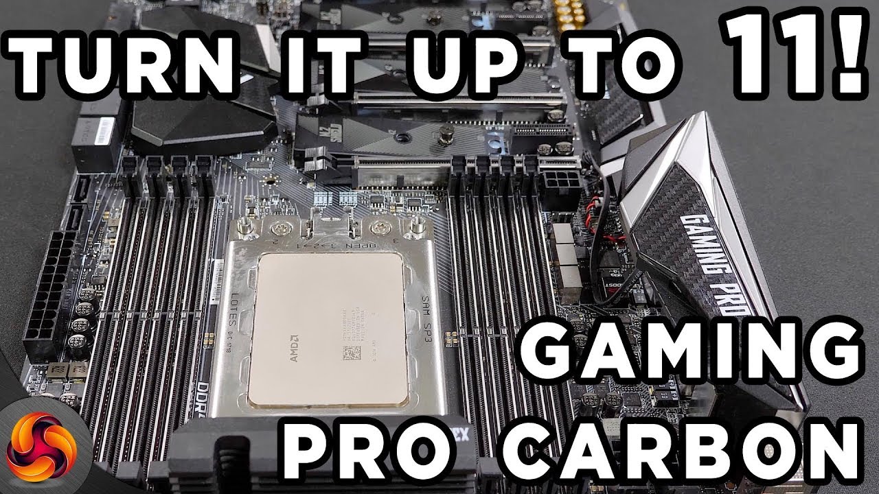 MSI X399 Gaming Pro Carbon AC mobo - Ripping threads!