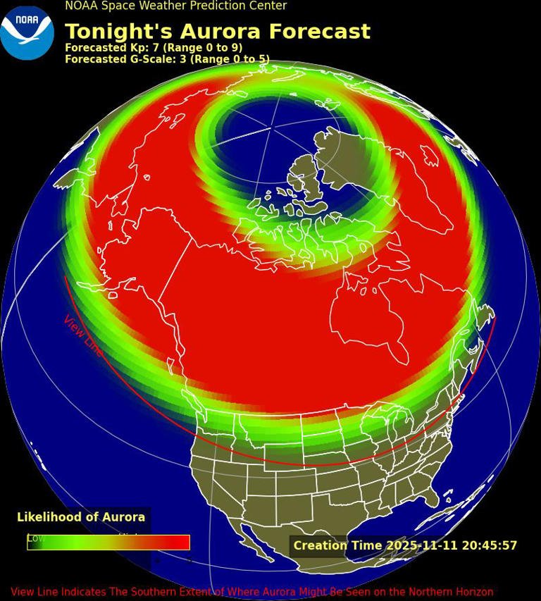 Space forecasters say severe solar storm could bring dazzling auroras