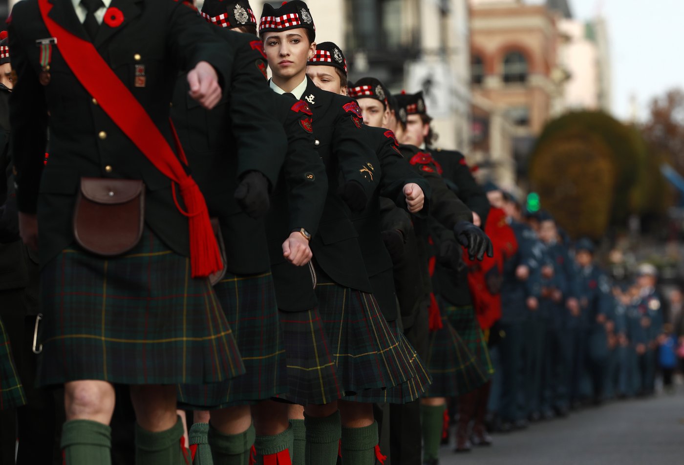 B.C. falls silent at Remembrance Day services, where family ties hold strong