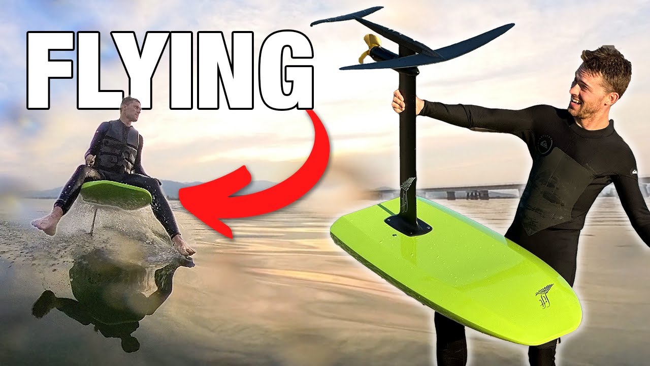The ultimate flying surfboard experience! 🌊