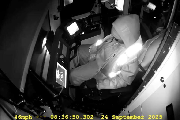 Train driver falls asleep at 50 mph as 'terrified passengers' get 'thrown'