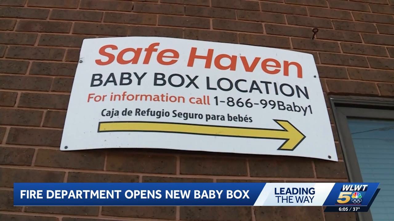 Union Township firehouse receives baby through Safe Haven Baby Box