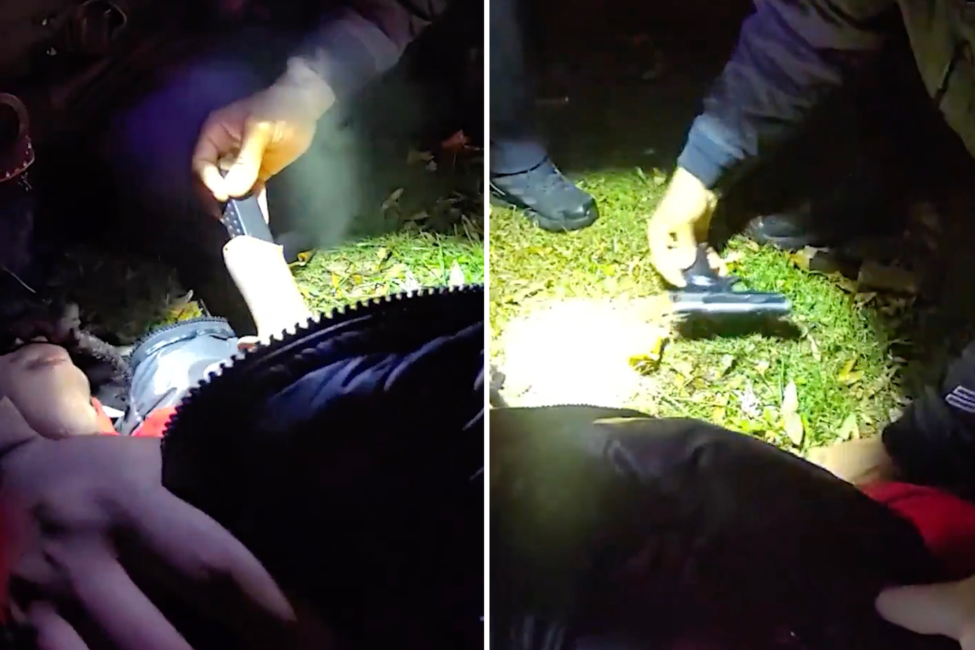 Heart-pounding video shows wild NYPD foot chase of armed suspect in the ...