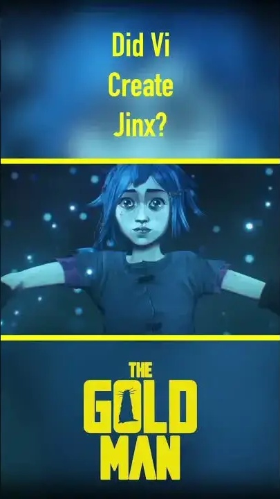 Did Vi create Jinx? #shorts
