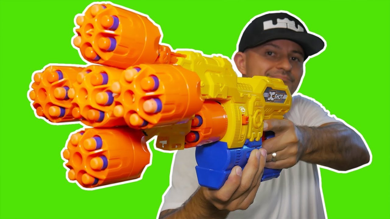 Epic Zuru XSHOT blaster mod!