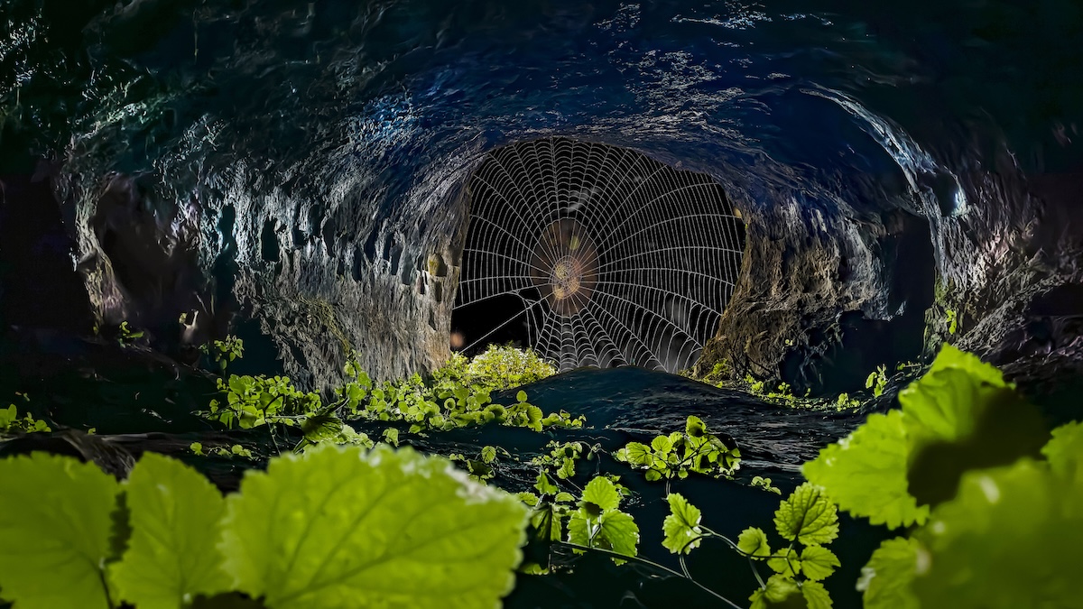 Scientists Uncover World's Largest Spider Web in Sulphur Cave
