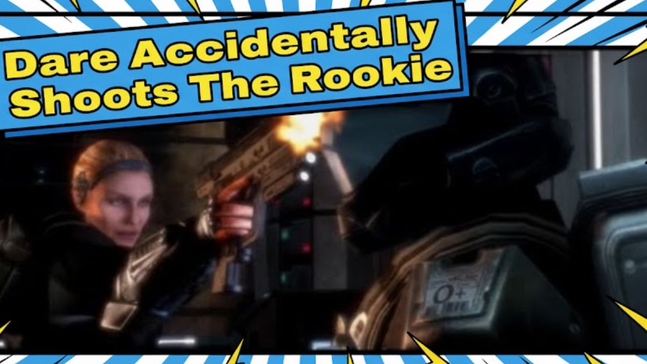 Halo 3 ODST - Dare Accidentally Shoots The Rookie