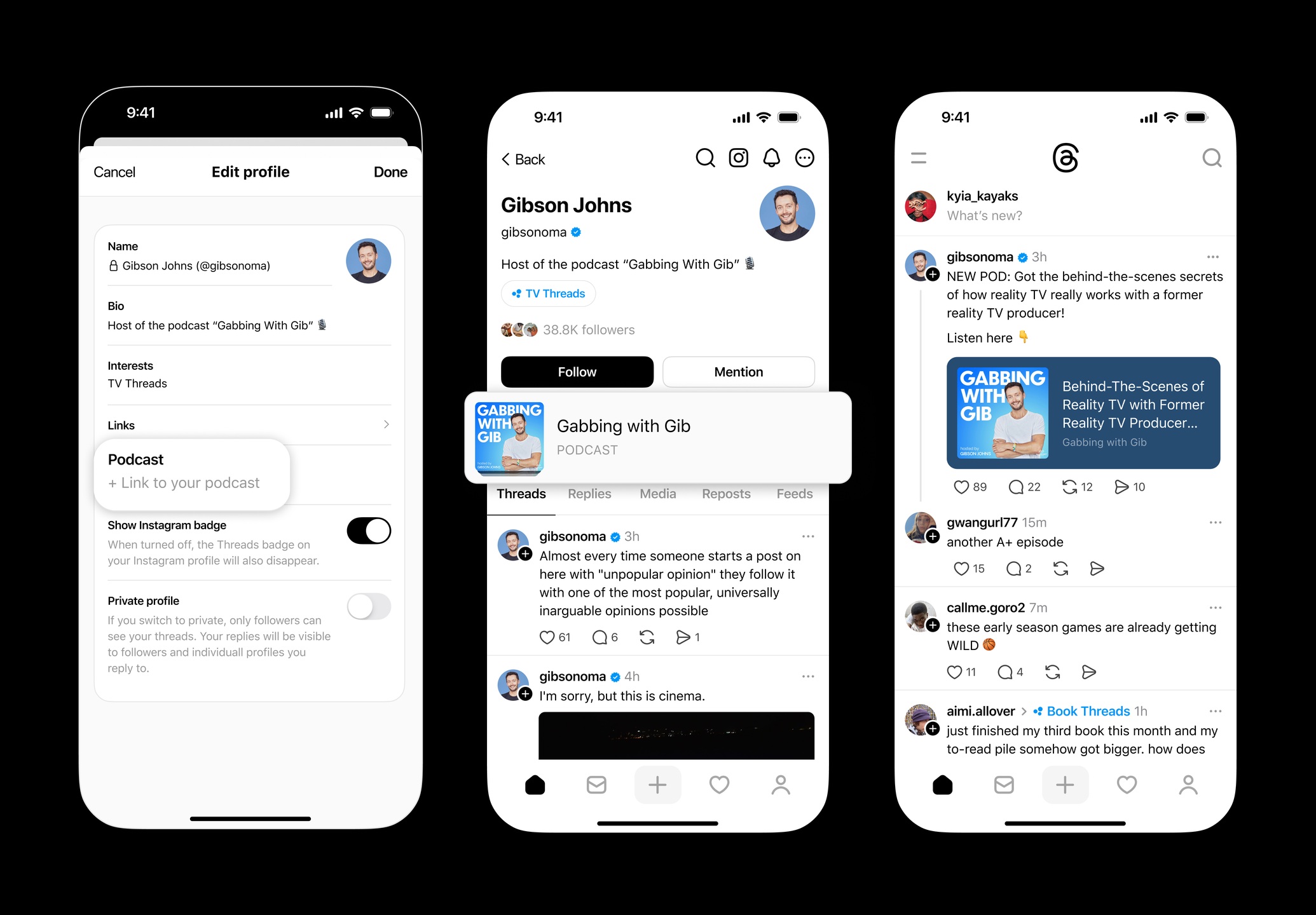 Threads is adding features for creators to promote their podcasts
