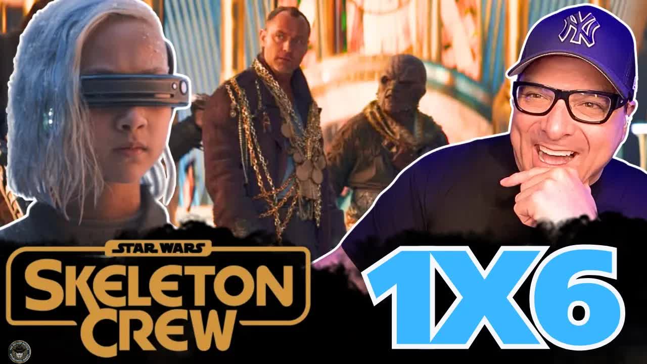 Star Wars: Skeleton Crew 1x6 reaction | Lucasfilm | Disney