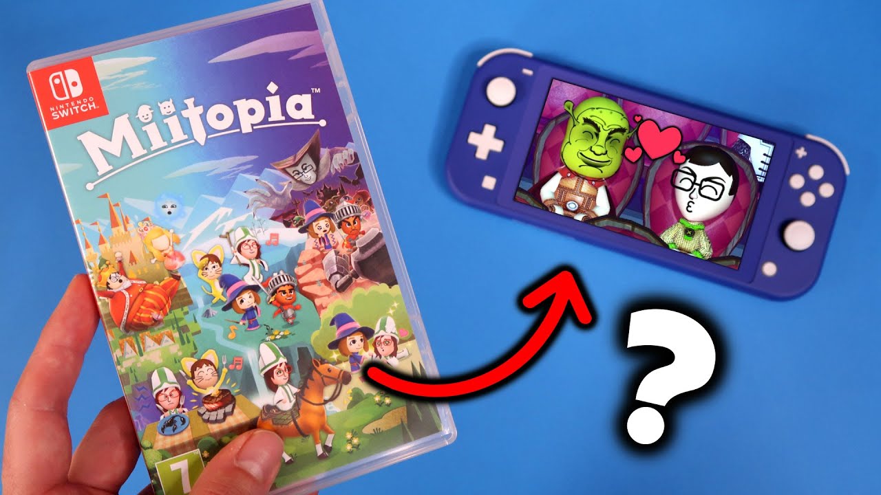 Nuevo juego Miitopia para Nintendo Switch 😅 unboxing y gameplay