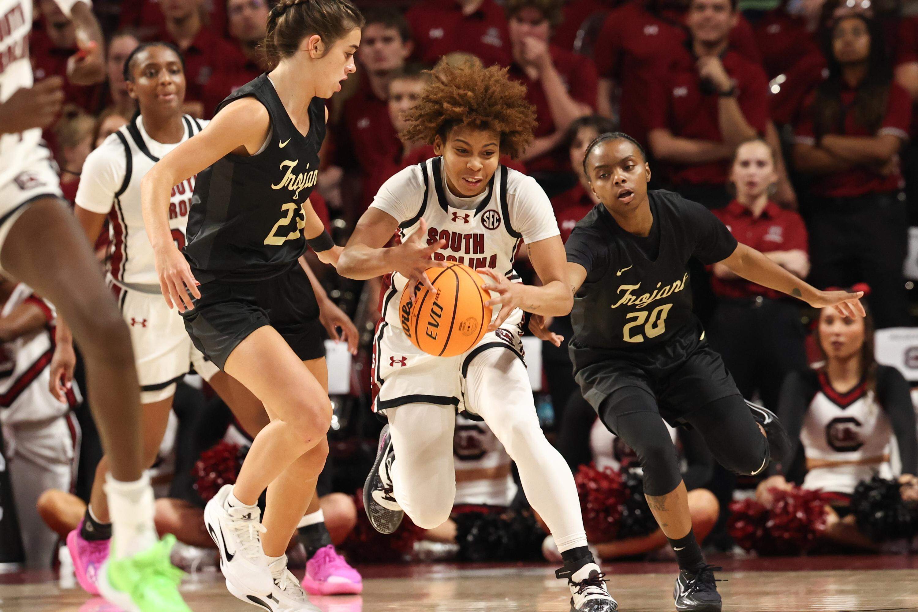 South Carolina women's basketball suspends player ahead of Clemson game