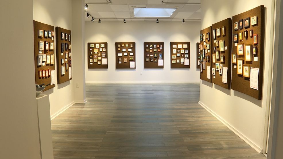 Annual miniature art exhibit proves good things come in small packages