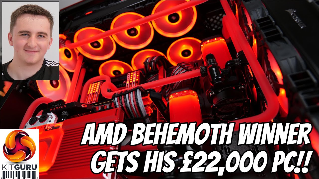 We drive £22,000 AMD Monster BEHEMOTH PC to winner!