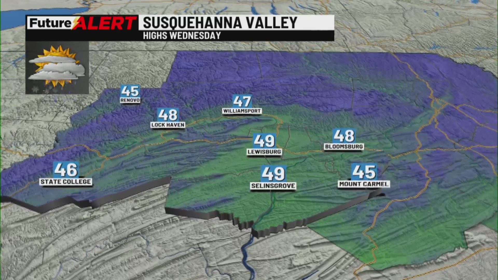 Central PA Weather Forecast - 11/11/25 - EVENING | 28/22 News