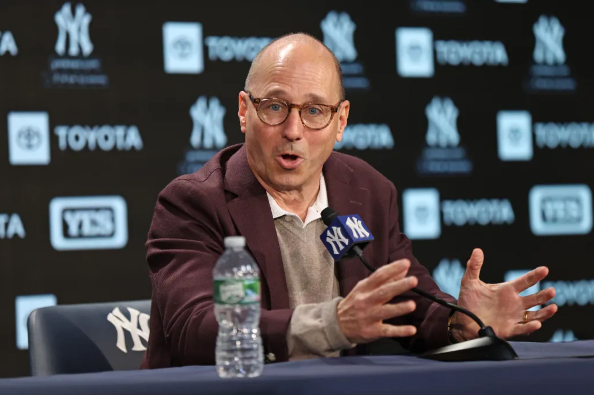 Brian Cashman forced to start GM meetings remotely