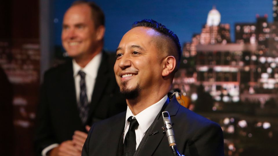 Cleto Escobedo III, Jimmy Kimmel’s bandleader and childhood friend ...