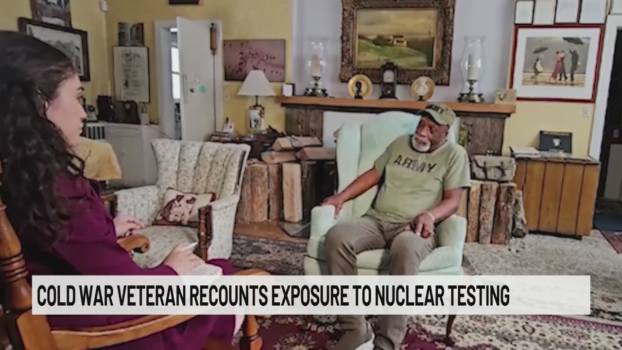 Cold War veteran recounts exposure to nuclear testing