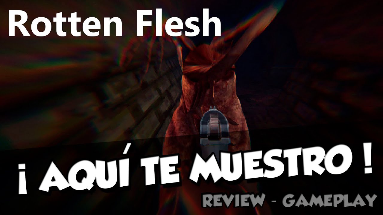 Rotten Flesh el monstruo de las alcantarillas #review #gameplay #español