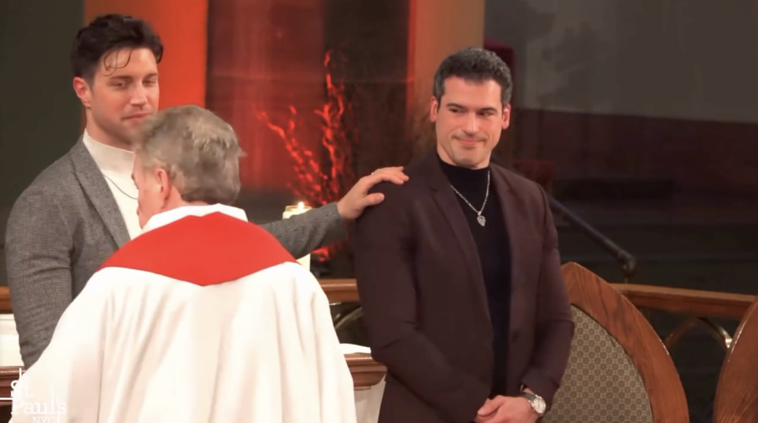 Gio Benitez gets baptized at LGBTQ-inclusive Catholic church with hubby ...