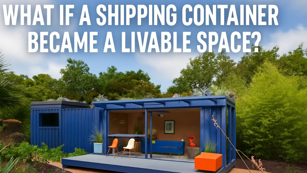 What if a shipping container could become a beautiful, livable space?