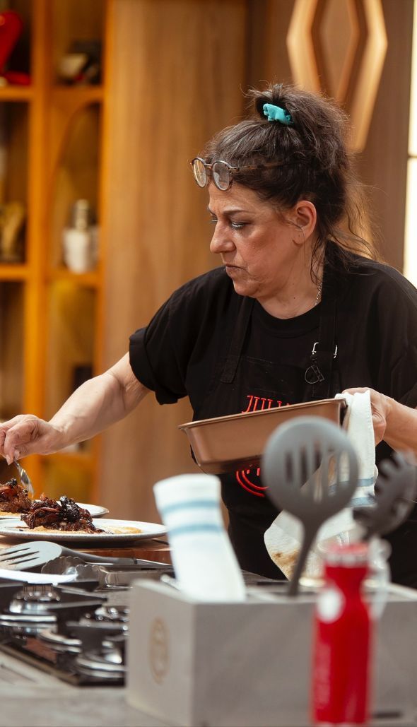 El tenso cruce de Germán Martitegui con Walas y Julia Calvo en ...