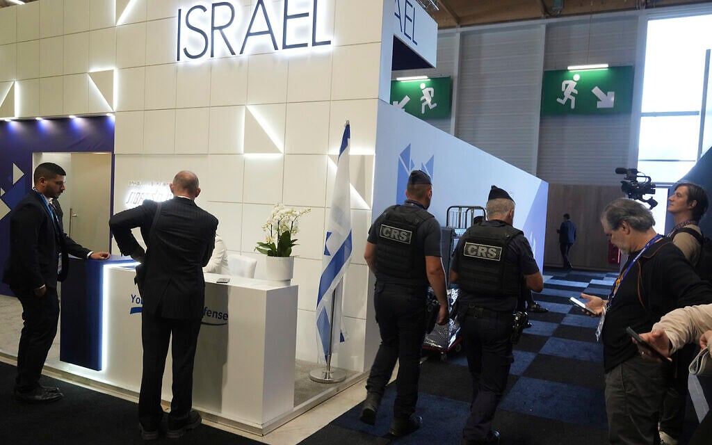 France to allow Israeli firms to take part in defense expo after ...