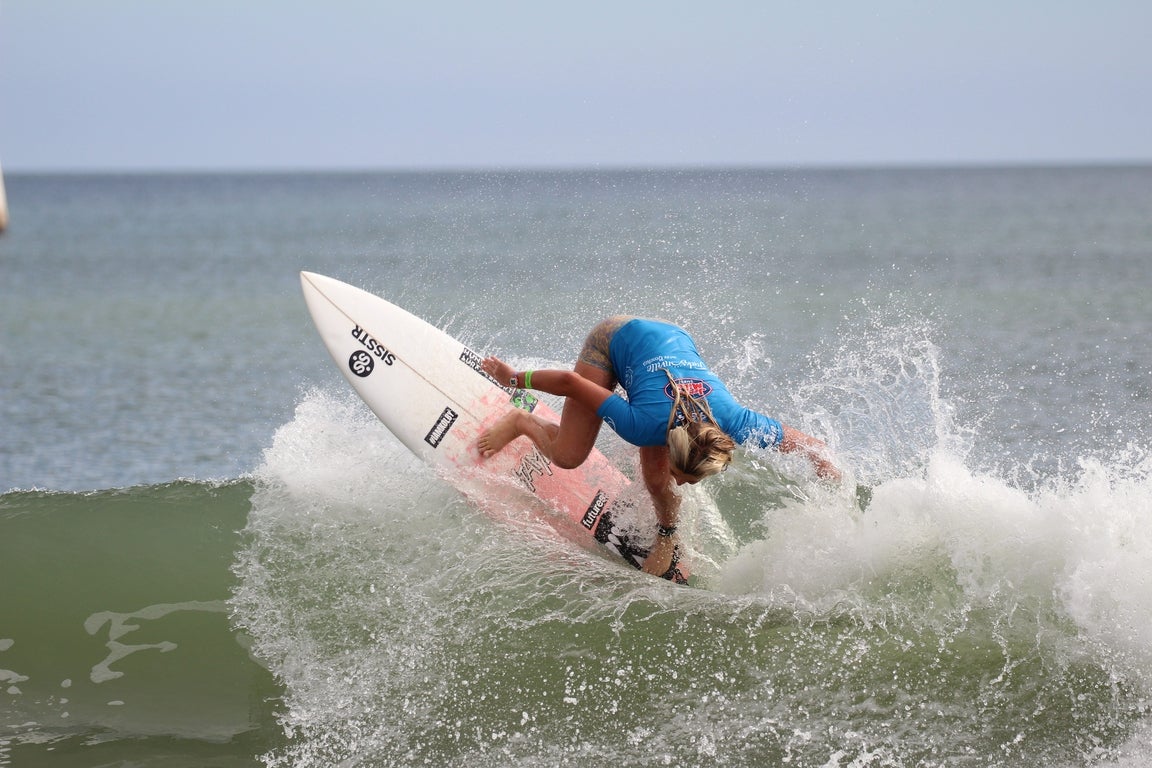 Powerful photos showcase women ruling the waves at the Super Girl Surf Pro in Jacksonville Beach