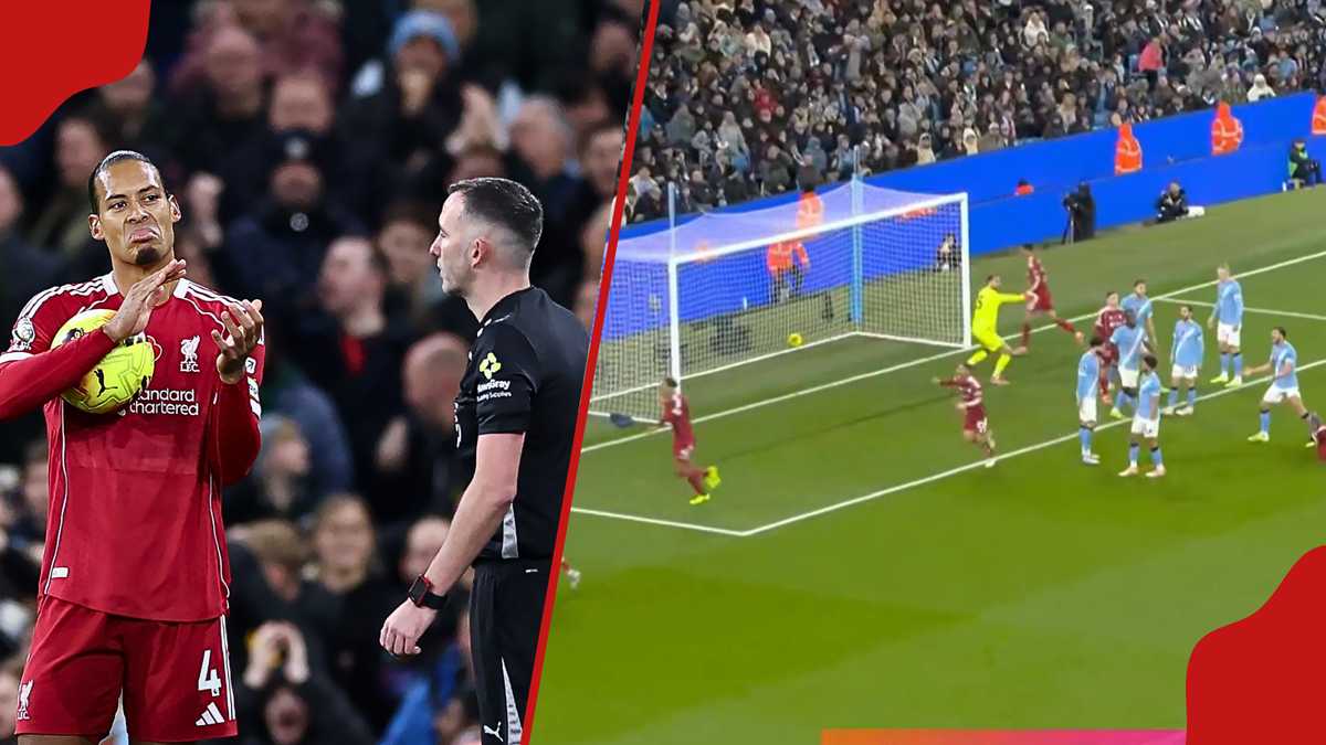 Manchester City vs Liverpool: VAR audio of Virgil Van Dijk's disallowed ...