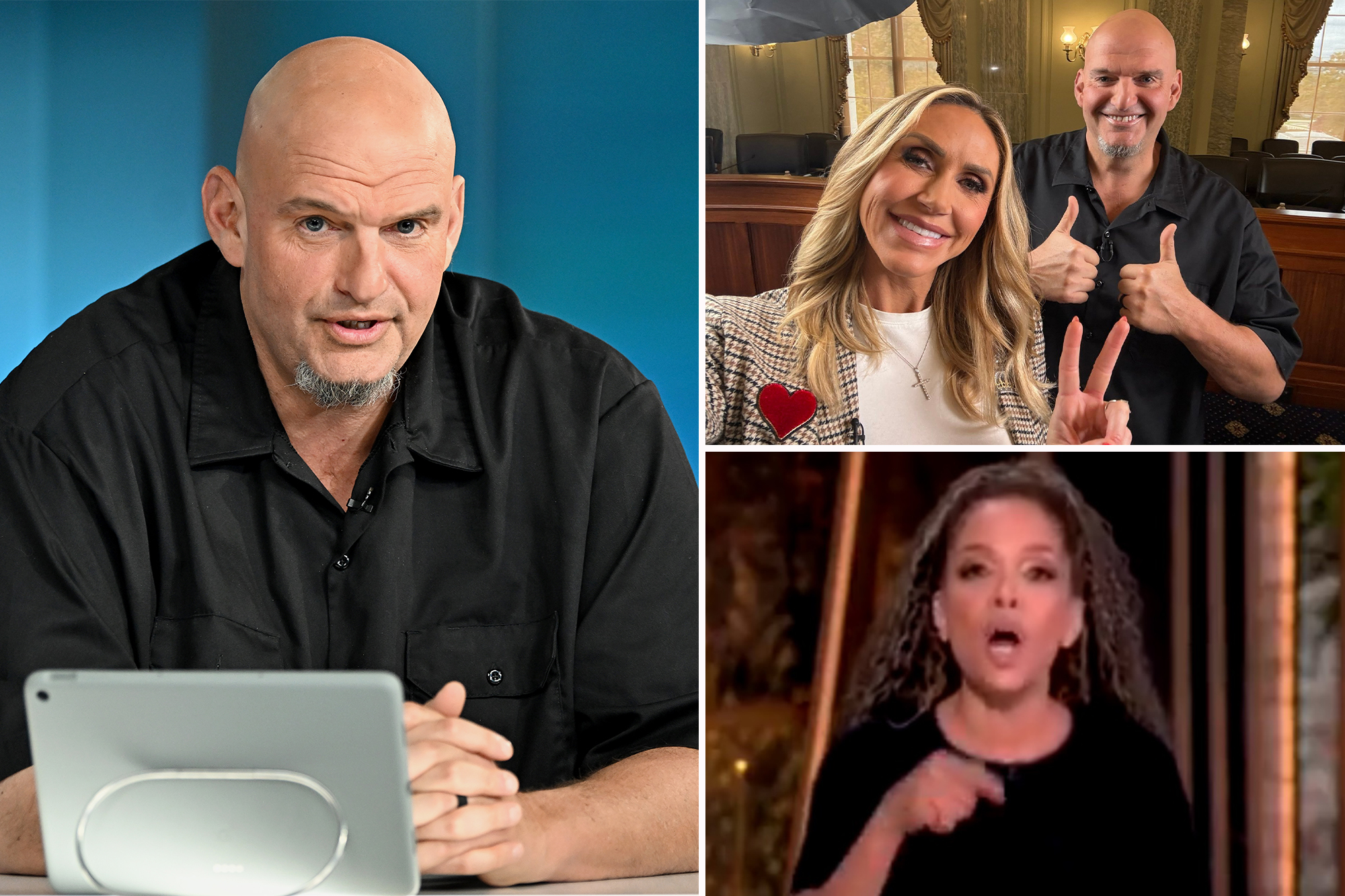 Lara Trump praises John Fetterman for standing up to Dems, ‘View ...