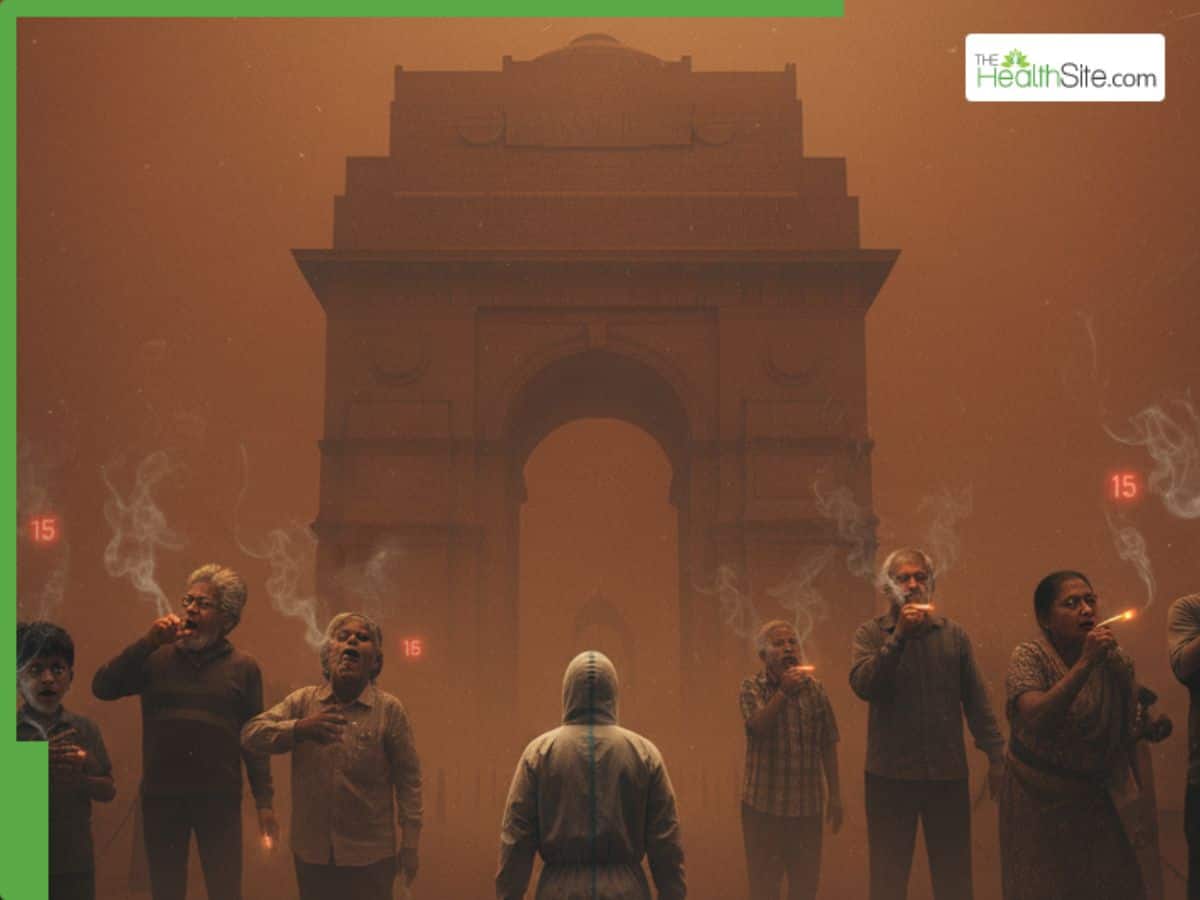 Delhi-NCR AQI Crosses 450: Breathing Capital’s Air Equals Smoking 15 ...