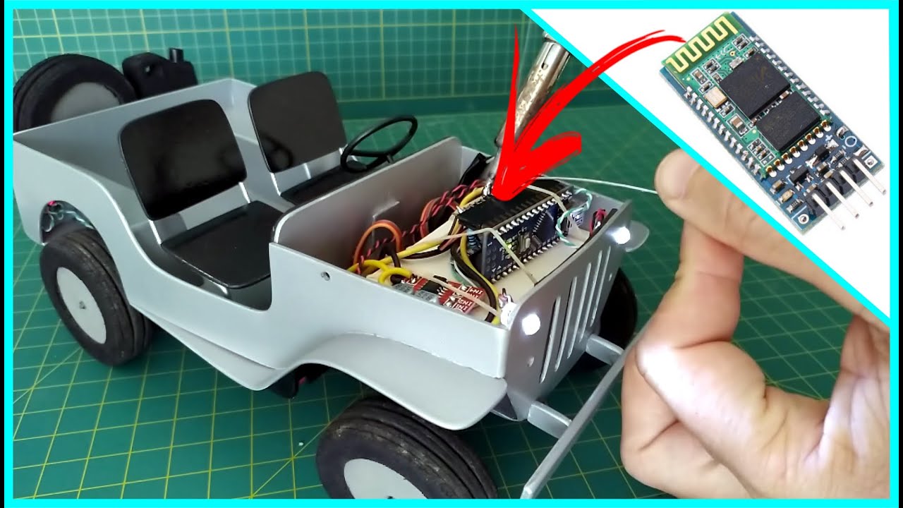 Jeep Willys Casero: PVC y Arduino en Acción – Ep 05 de 07